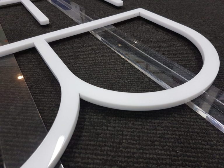 Acrylic Letter Cut Signage | Talbot Press