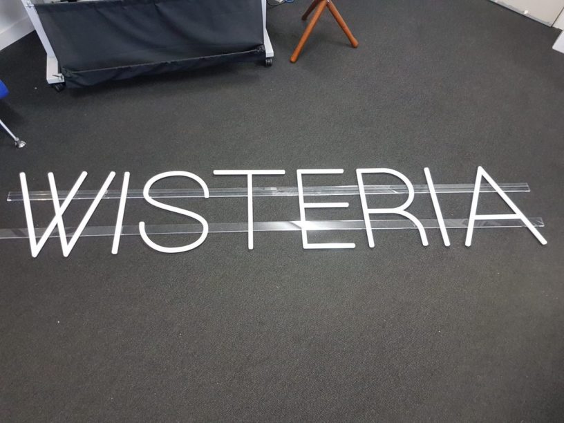 Acrylic Letter Cut Signage | Talbot Press