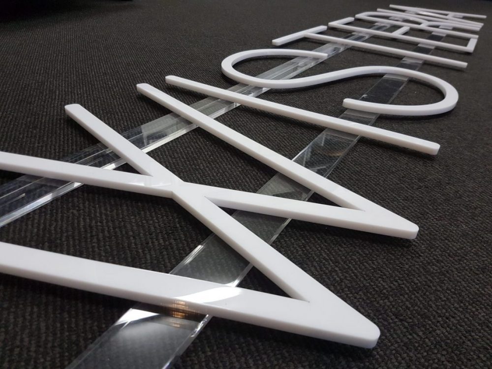 Acrylic Letter Cut Signage | Talbot Press
