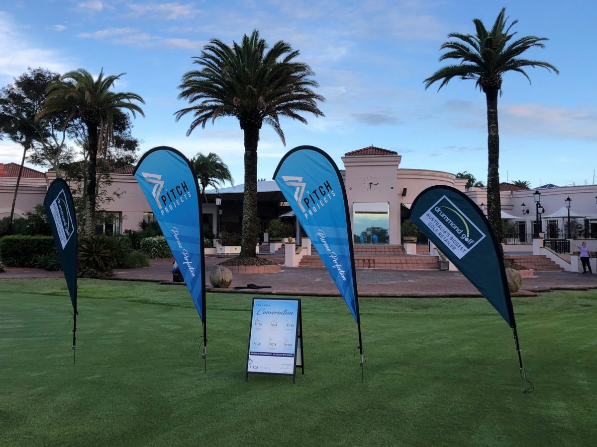 Tear Drop Banners & A-Frame | Talbot Press