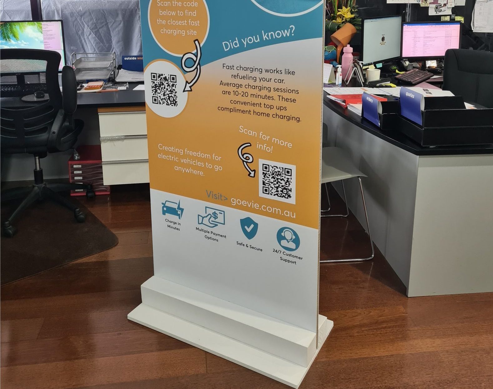 Eco Friendly Display Stand | Talbot Press