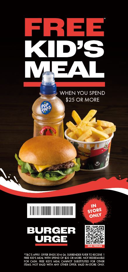 DL Kids Eat Free Flyer | Talbot Press